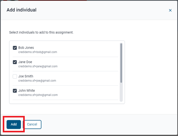 Assignments Administration