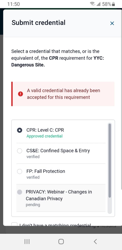 Satisfy a Requirement? (M)