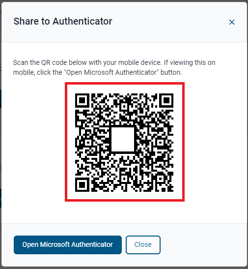 Share my Credentials? (Mobile)