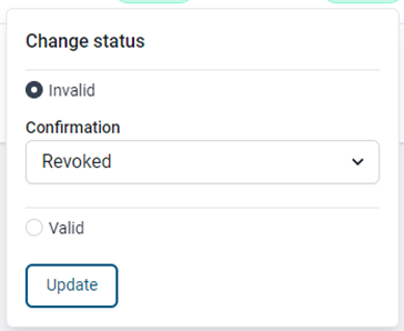 Credentials Administration