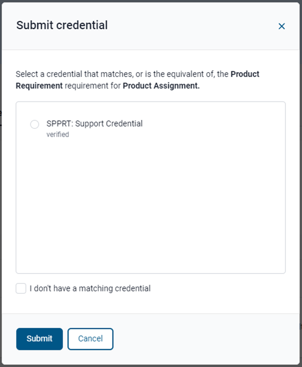 Satisfy a Requirement? (Desktop)